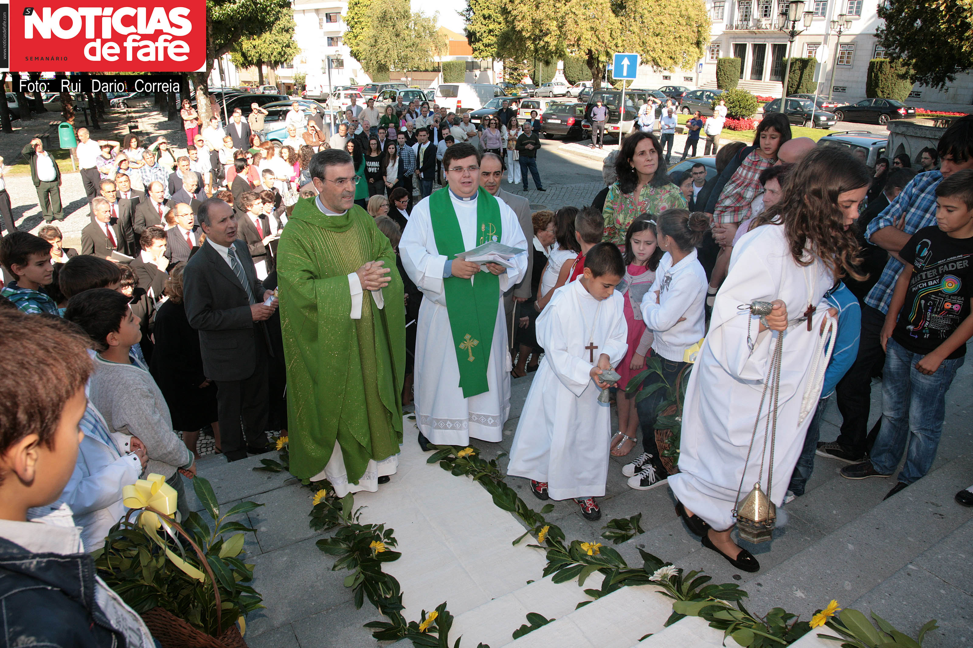 Notícias de Fafe | Padre Abel Maia foi recebido com palmas